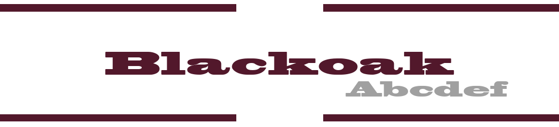 Blackoak Std: Download Free Font | MaisFontes