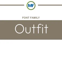 Outfit Bold: Free Font Download | MaisFontes