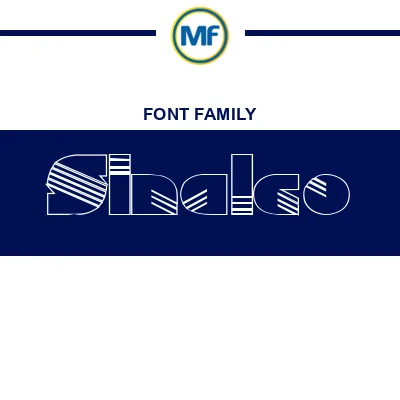 Download Sinalco Fonts | MaisFontes