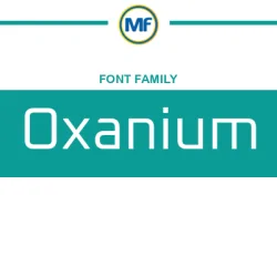 Oxanium ExtraBold: Free Font Download | MaisFontes