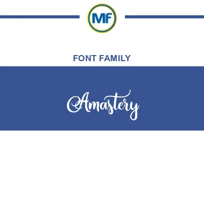 Download Amastery Fonts | MaisFontes