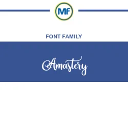 Amastery Script: Free Font Download | MaisFontes