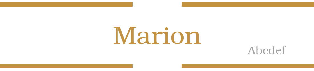 Marion Normal: Free Font Download | MaisFontes