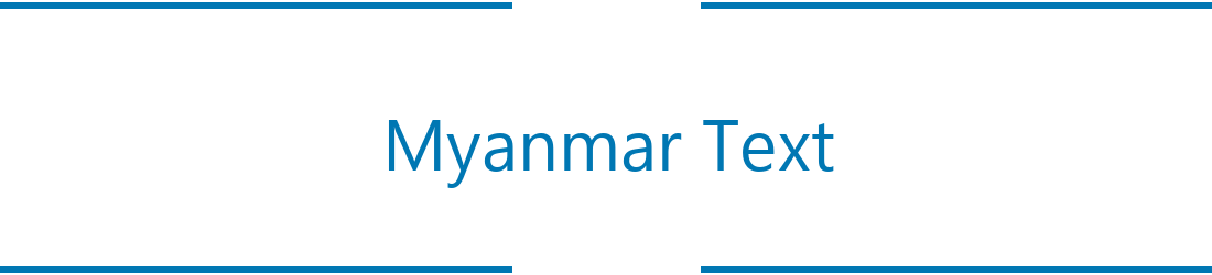 Myanmar Text Bold: Free Font Download | MaisFontes