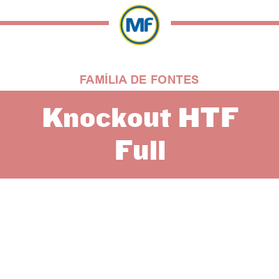 Baixar Fontes Knockout HTF Full | MaisFontes