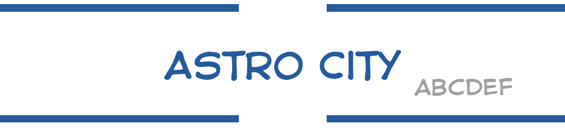 CC Astro City: Download Free Font | MaisFontes