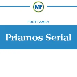 Priamos Serial Bold Font: Free Download | MaisFontes