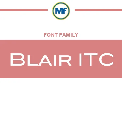 Download Blair ITC Fonts | MaisFontes