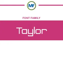 Taylor Bold: Free Font Download | MaisFontes