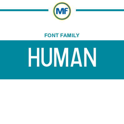 Human Font Family: Download Free | MaisFontes