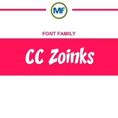 Download CC Zoinks Fonts | MaisFontes
