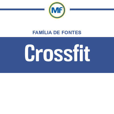 Crossfit Família de Fontes: Baixe Grátis | MaisFontes