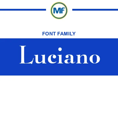 Download Luciano Fonts | MaisFontes