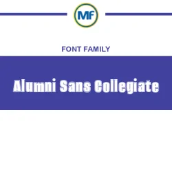 Alumni Sans Collegiate: Free Font Download | MaisFontes
