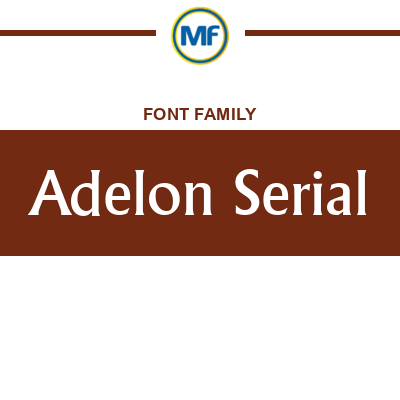 Download Adelon Serial Fonts | MaisFontes