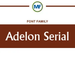 Adelon Serial Heavy: Download Free Font | MaisFontes