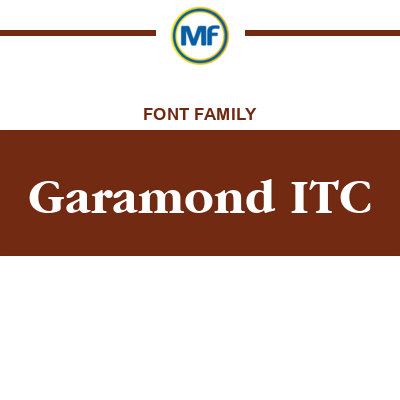Download Garamond ITC Fonts | MaisFontes