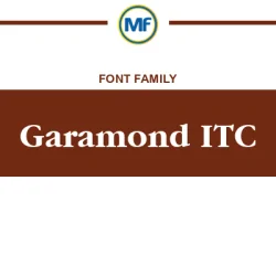Garamond ITC Bold Condensed BT Font: Free Download | MaisFontes