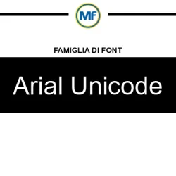 Arial Unicode MS Bold: Download Gratuito di Caratteri | MaisFontes