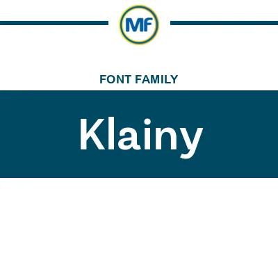 Download Klainy Fonts | MaisFontes