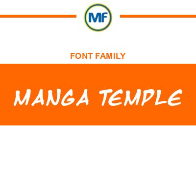 Download Manga Temple Fonts | MaisFontes