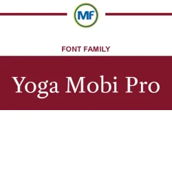 Yoga Mobi Pro Bold Font: Free Download | MaisFontes