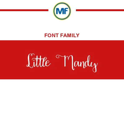 Download Little Mandy Fonts | MaisFontes