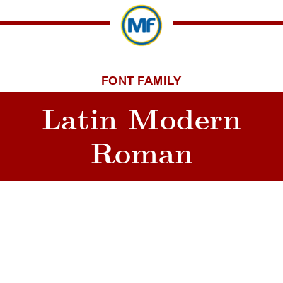 Download Latin Modern Roman Fonts | MaisFontes