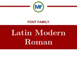 Latin Modern Roman 12 Bold: Free Font Download | MaisFontes