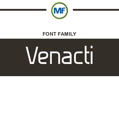 Venacti Font Family: Download Free | MaisFontes