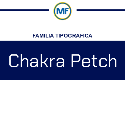 Descargar Fuentes Chakra Petch (Google Fonts) | MaisFontes