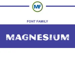 Magnesium MVB Std: Free Font Download | MaisFontes