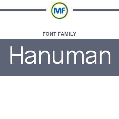 Hanuman Font Family: Download Free (Google Fonts) | MaisFontes
