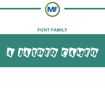 A Jasper Cameo Font Family: Download Free | MaisFontes