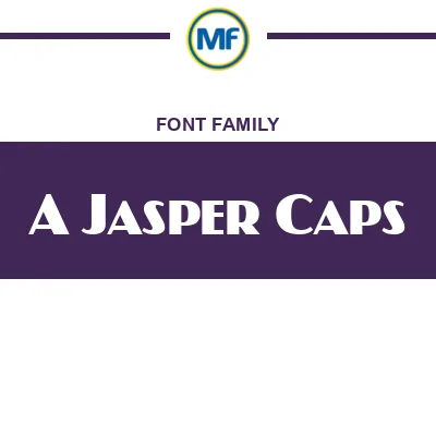 A Jasper Caps Font Family: Download Free | MaisFontes