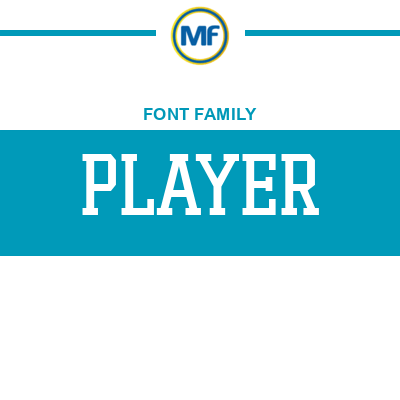 Player Font Family: Download Free | MaisFontes