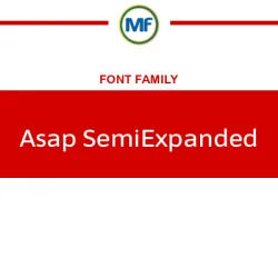 Asap SemiExpanded Black: Free Font Download | MaisFontes