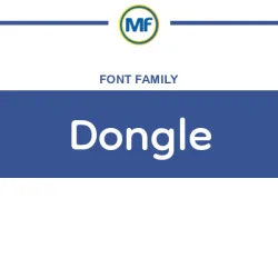 Dongle Regular Font: Free Download | MaisFontes