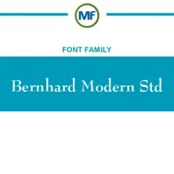 Bernhard Modern Std Roman: Download Free Font | MaisFontes