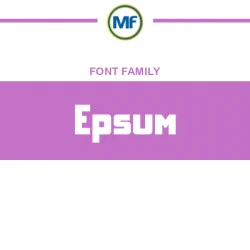 Epsum Bold Font: Free Download | MaisFontes