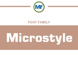 Microstyle Extended Bold: Free Font Download | MaisFontes