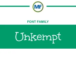Unkempt Regular: Free Font Download | MaisFontes