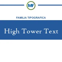 High Tower Text Bold: Descargar Fuente Gratis | MaisFontes