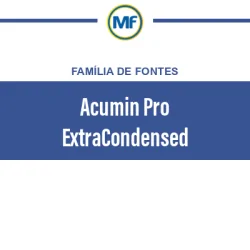 Acumin Pro Extra Condensed Medium: Baixar Fonte Grátis | MaisFontes