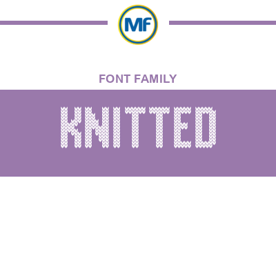 Download Knitted Fonts | MaisFontes