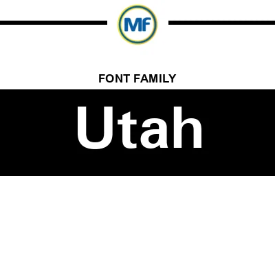 Download Utah Fonts | MaisFontes