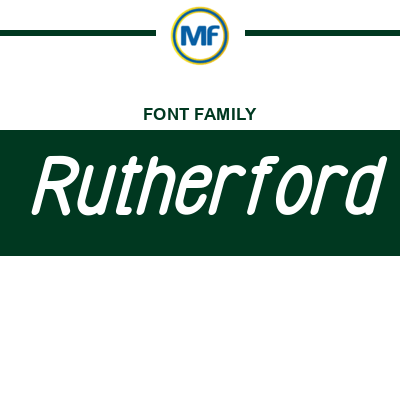 Download Rutherford Fonts | MaisFontes