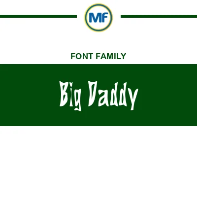 Download Big Daddy Fonts | MaisFontes