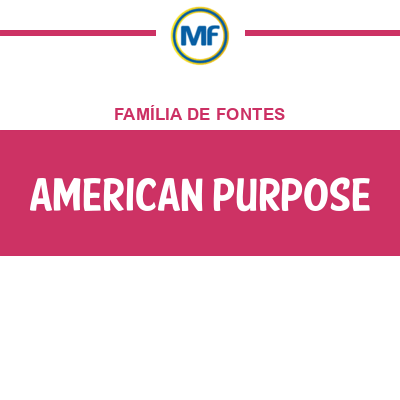 American Purpose Família de Fontes: Baixe Grátis | MaisFontes
