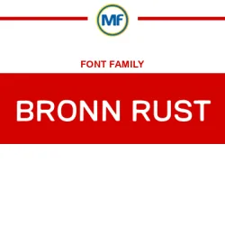 Bronn Rust: Free Font Download | MaisFontes